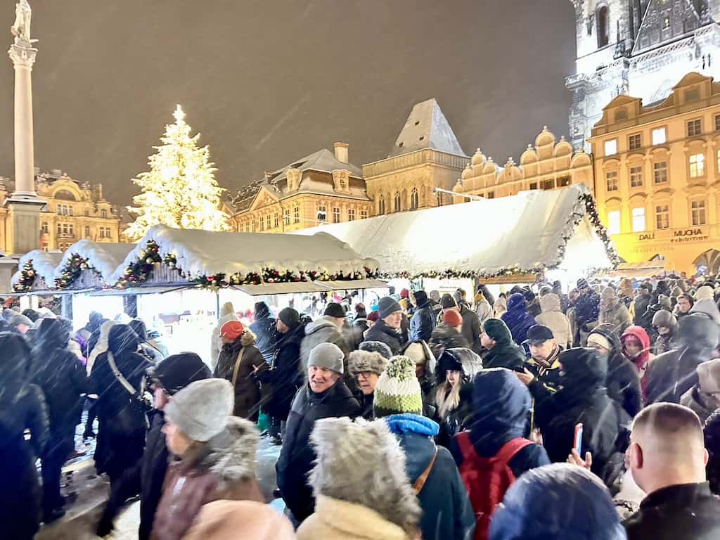Capture the Magic of Prague's Christmas Tree Lighting Ceremony